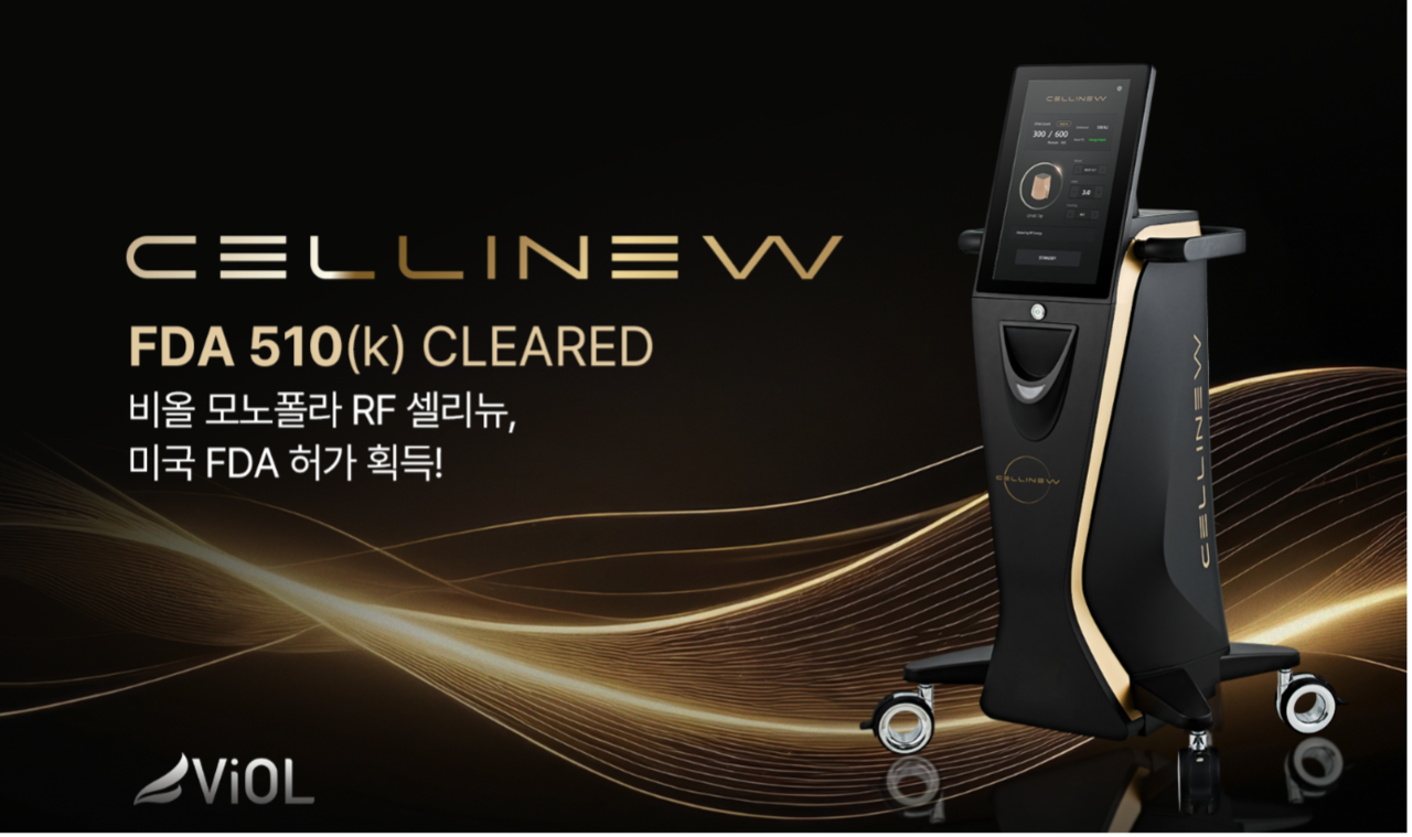 ViOL Receives FDA Approval for New Monopolar RF Device 'Cellinew'