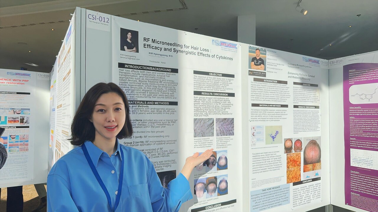 At Berlin's Global Hair Congress, Dr. Hyeongyeong Kim Draws Global ...